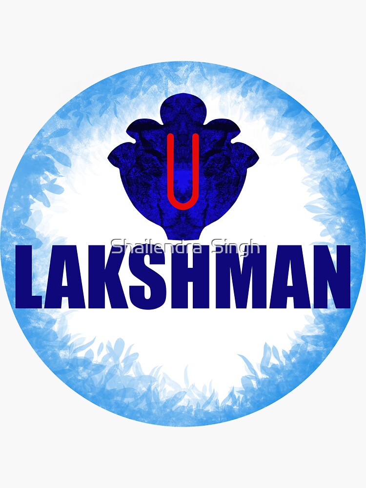 "Logo design of Ramayana character Lakshman " Sticker for Sale by ...