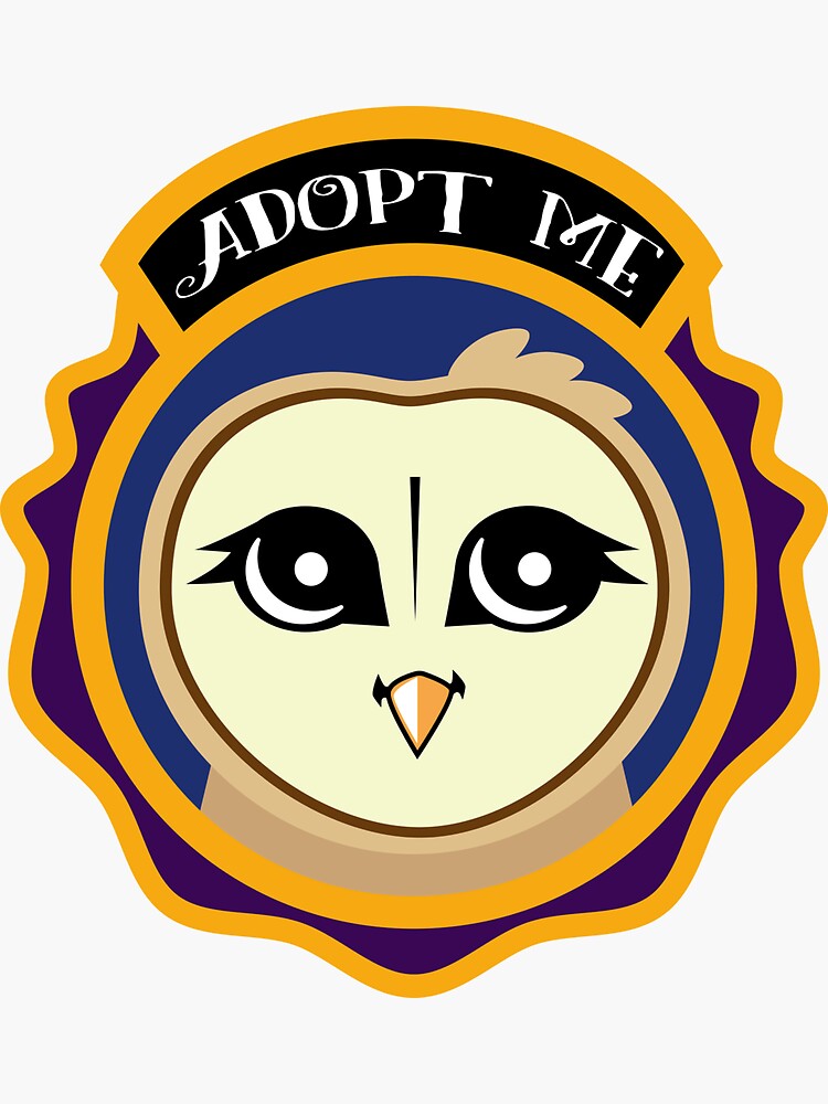 "adopt me " Sticker by THROUGH-LIFE | Redbubble