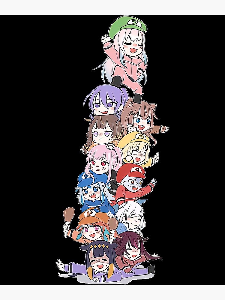 "hololive, vtuber, holo, virtual youtuber, gamer, cute " Poster for ...