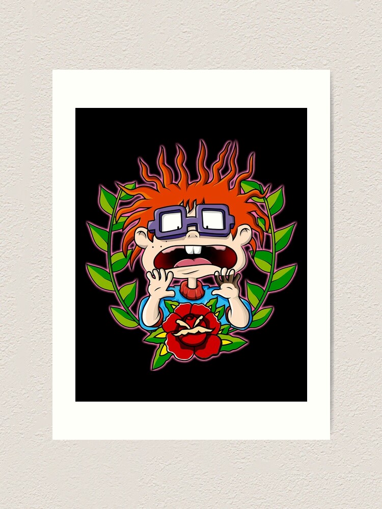 "Chuckie Finster Rugrats Cartoon" Art Print for Sale by LFVEEMSN ...