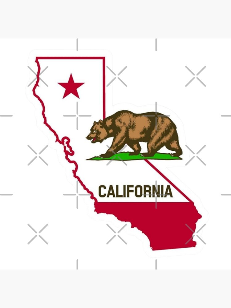 "California Official State Flag" Poster for Sale by ALAnimes | Redbubble