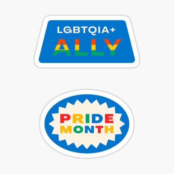 "Pride Month Ally Pack" Sticker by knightkid3 | Redbubble