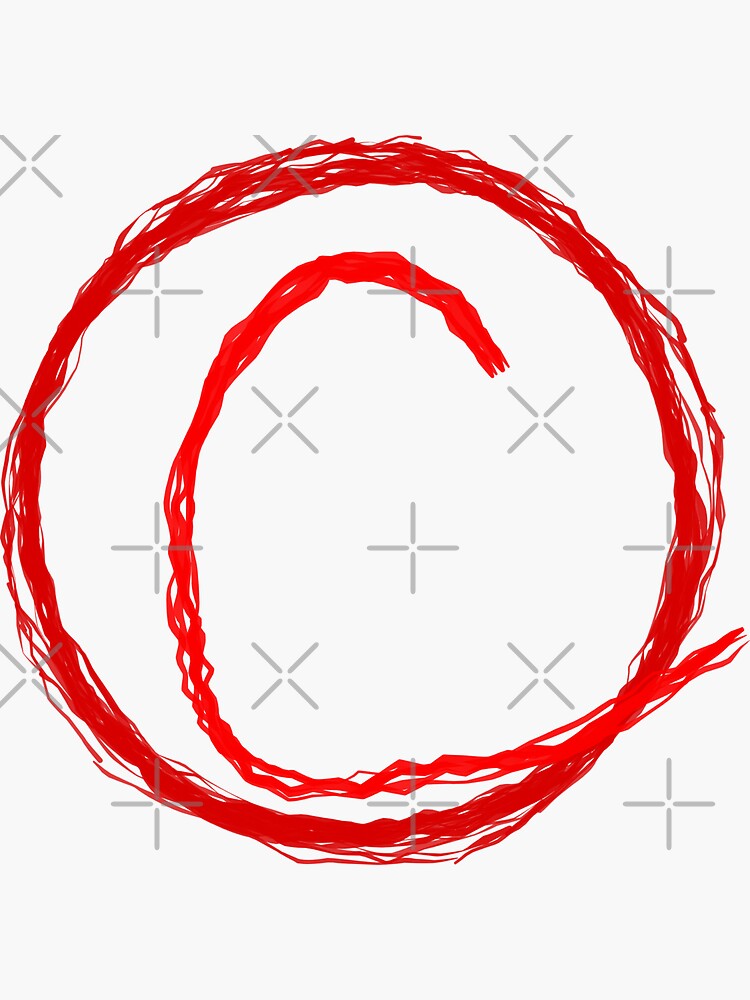 "Anarchy Style "C"" Sticker by Wzagth | Redbubble