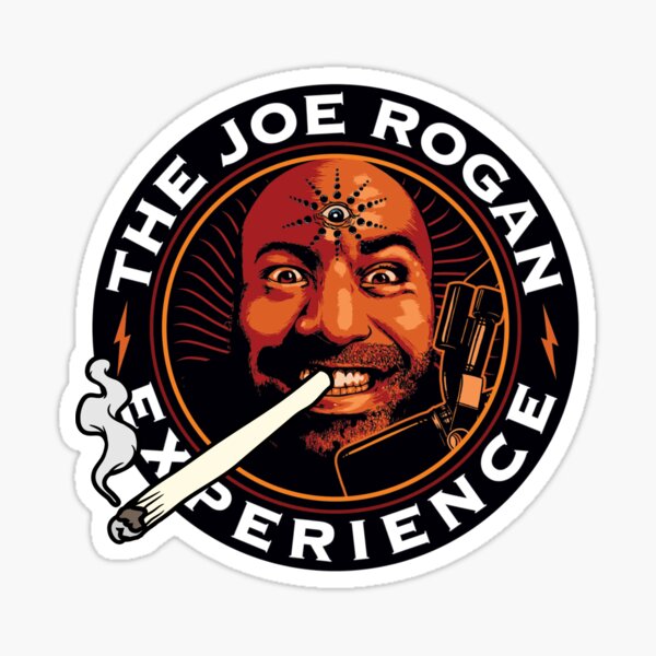 "Joe Rogan logo t shirt" Sticker by kevdog20004 | Redbubble