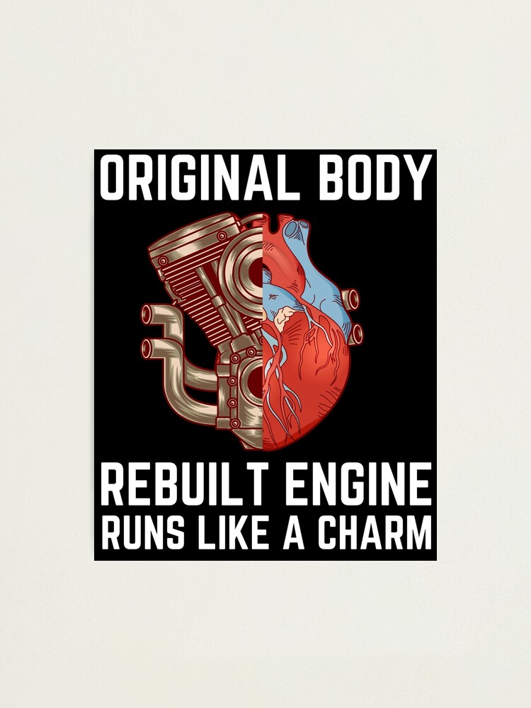 Lámina fotográfica «Cirugía de corazón Cuerpo original Reconstruido El ...