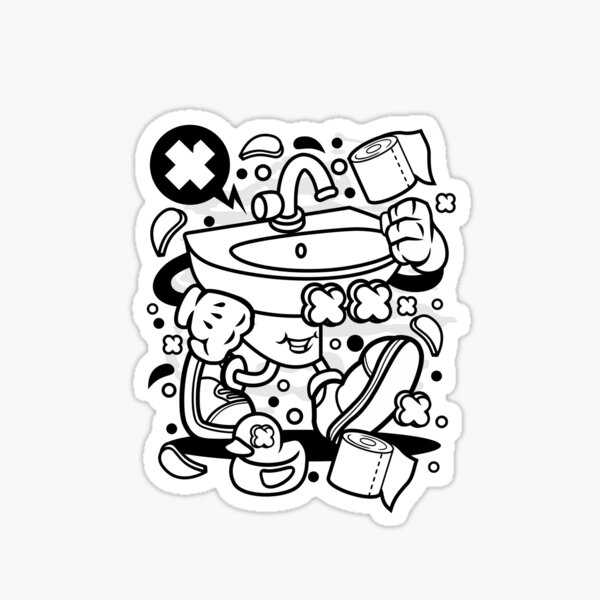"sink" Sticker by K-ARO | Redbubble