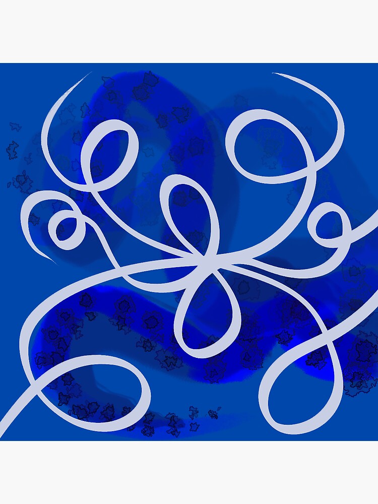 "Water Sigil "H"" Sticker by ave-liyliyth | Redbubble