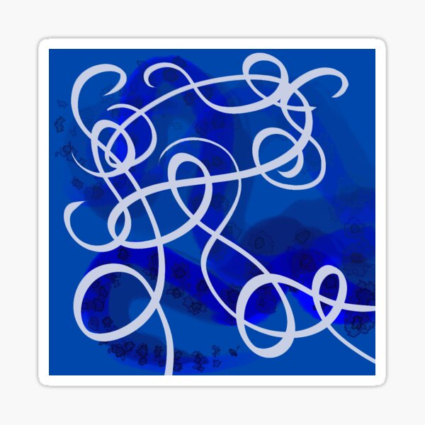 "Water Sigil "R"" Sticker by ave-liyliyth | Redbubble