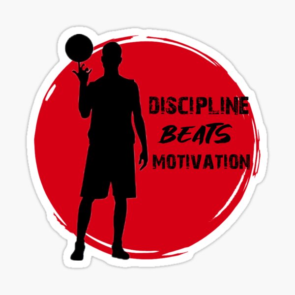 "Discipline " Sticker for Sale by partsmanrod | Redbubble