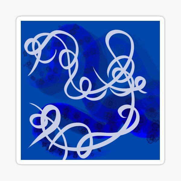 "Water Sigil "Y"" Sticker by ave-liyliyth | Redbubble