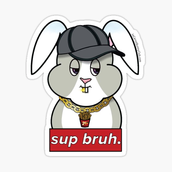 "Sup Bruh. I'm McFry." Sticker by ChelseaVS | Redbubble
