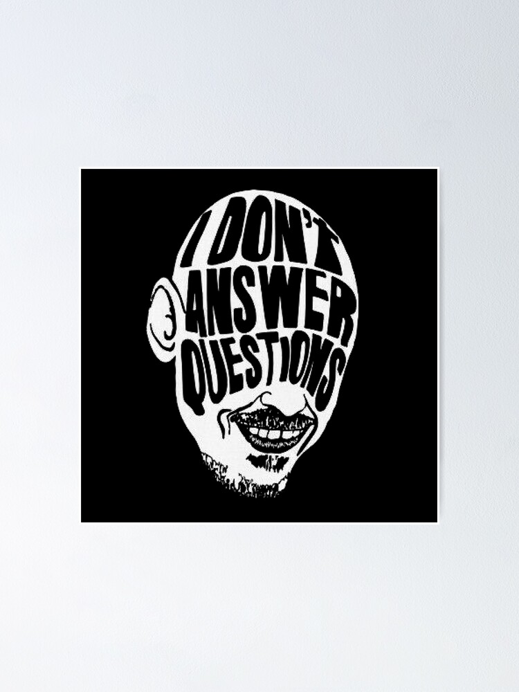 "Mr inbetween - I Don't answer Questions - Ray shoesmith" Poster for ...