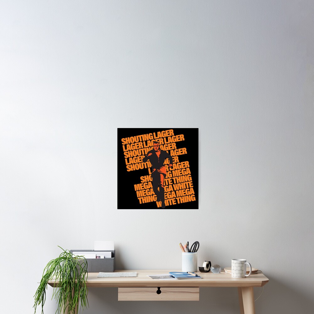 "Born Slippy" Poster for Sale by iggystardust | Redbubble