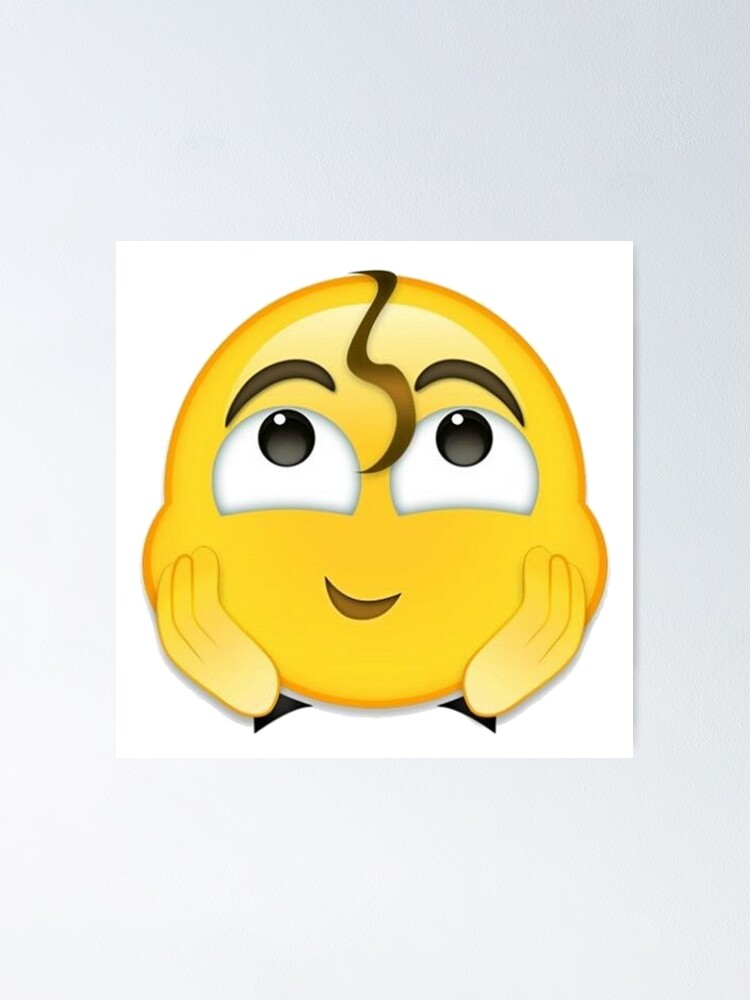 Póster «Emoji tímido» de GoolPictures | Redbubble