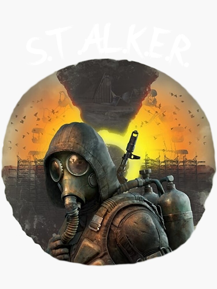 "S.T.A.L.K.E.R. 2 - Custom Logo Design" Sticker by Gwydionss | Redbubble