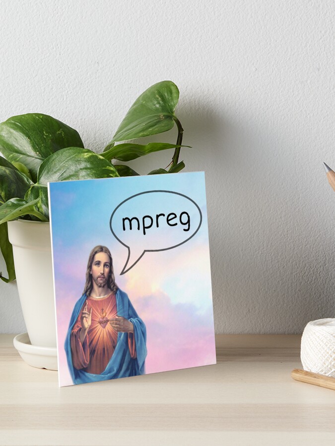"mpreg jesus" Art Board Print for Sale by cherrydanny | Redbubble