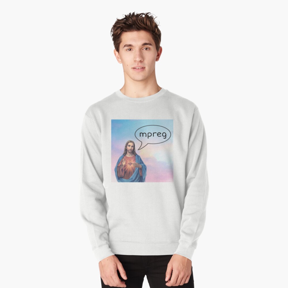 "mpreg jesus" Sticker for Sale by cherrydanny | Redbubble