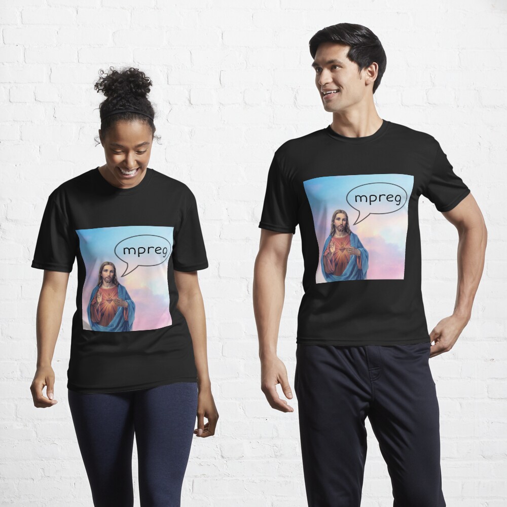 "mpreg jesus" Sticker for Sale by cherrydanny | Redbubble