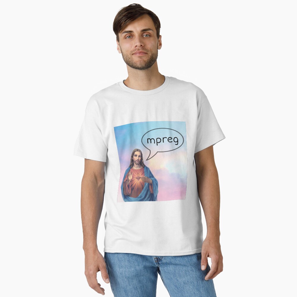 "mpreg jesus" Sticker for Sale by cherrydanny | Redbubble