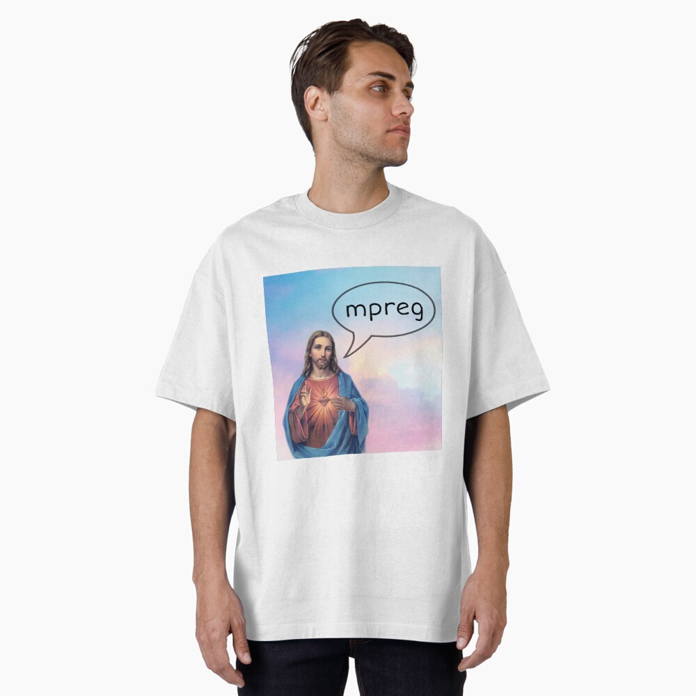 "mpreg jesus" Sticker for Sale by cherrydanny | Redbubble