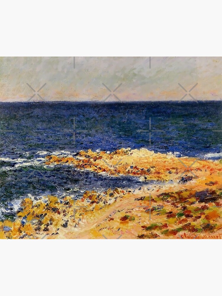 "Claude Monet 'The Big Blue at Antibes' 1888" Art Print for Sale by ...