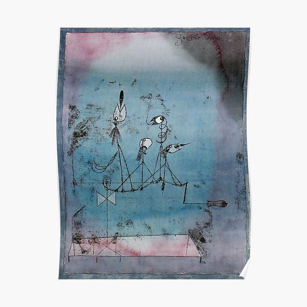 "The Twittering Machine Paul Klee 1951" Poster by arthistory | Redbubble