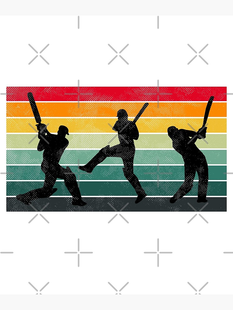 "Vintage Retro Cricket Summer Cricket English Retro Cricket ...