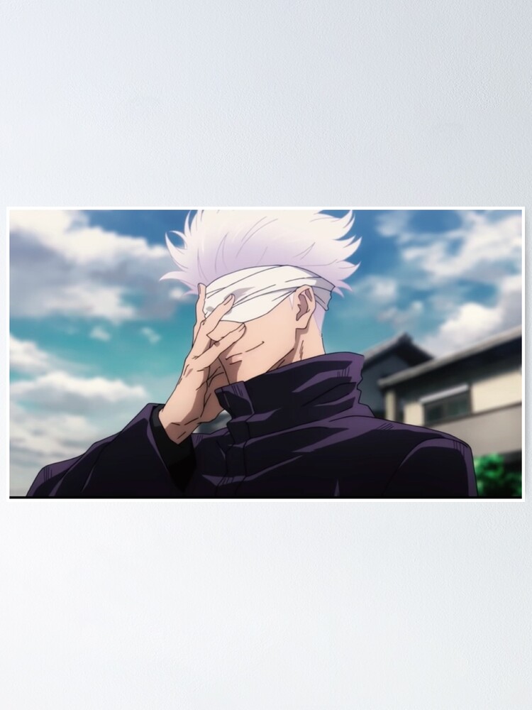 "Gojo " Poster for Sale by Gal1cc | Redbubble