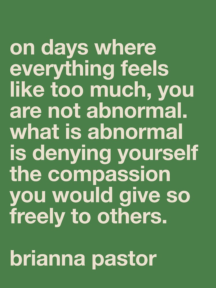 "Self-Compassion" Sticker for Sale by briannapastor | Redbubble