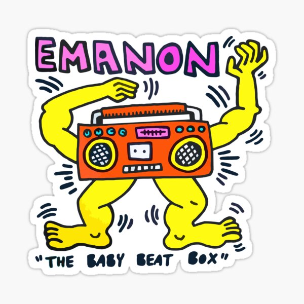 "emanon" Sticker by issacmartin | Redbubble