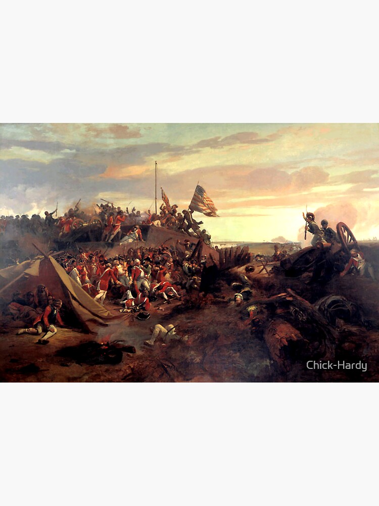 "Storming of Redoubt 10 during the Siege of Yorktown - Eugene Lami ...