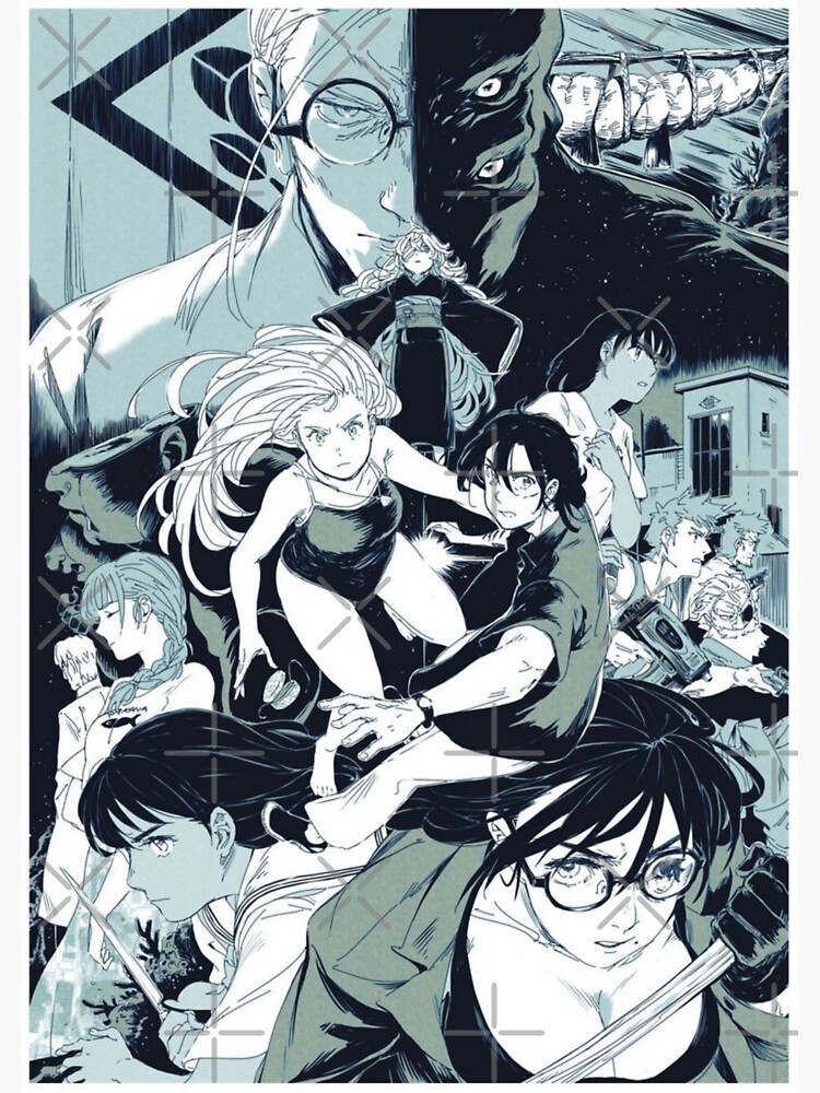 "summer time rendering cover " Sticker by Hassanchtitihi | Redbubble