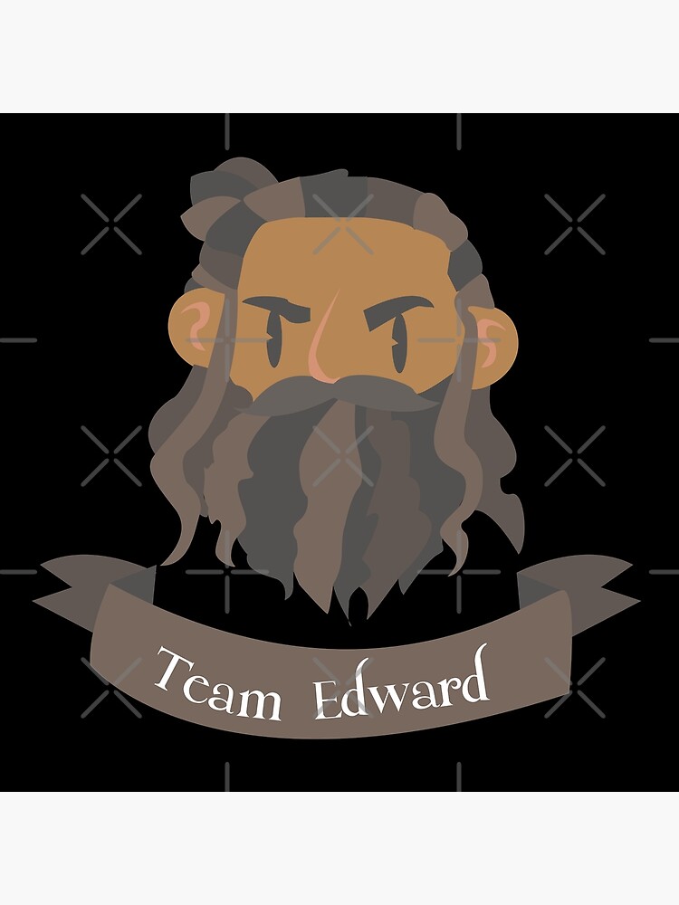 "team edward(our flag means death)" Poster for Sale by remerasnerdas ...