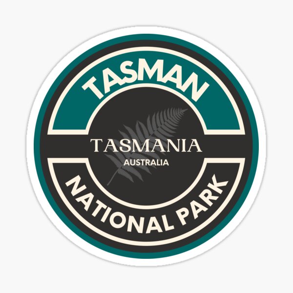 "Tasman National Park Tasmania Australia Souvenir" Sticker by Zaprinda ...