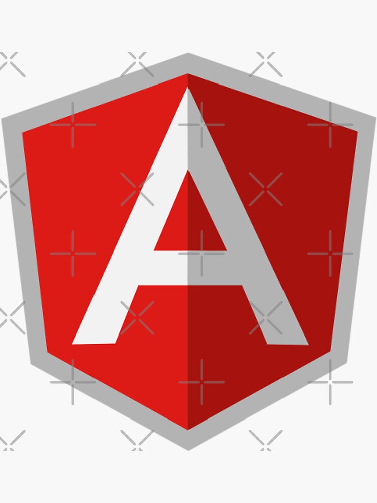 Angularjs Angular Js Javascript Sticker For Sale By Yourgeekside Redbubble