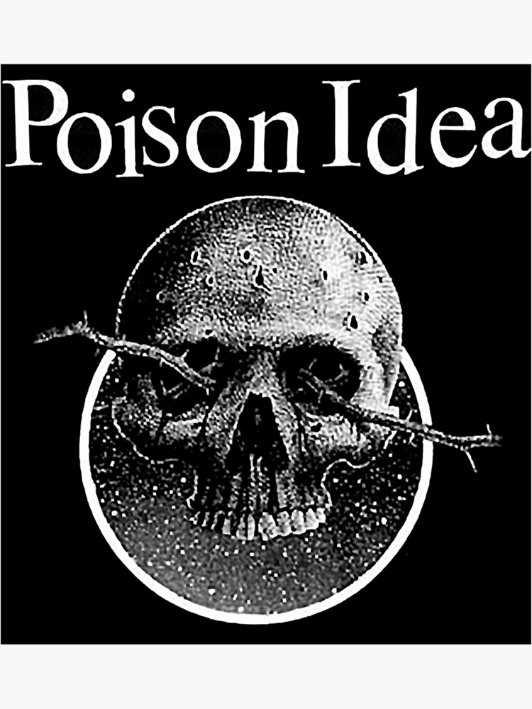 "vintage Poison band art" Sticker by ernestomanpoxjf | Redbubble