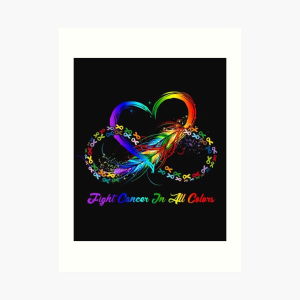 "Fight Cancer In All Color PNG, Cancer Fighter png, Cancer Victim png ...