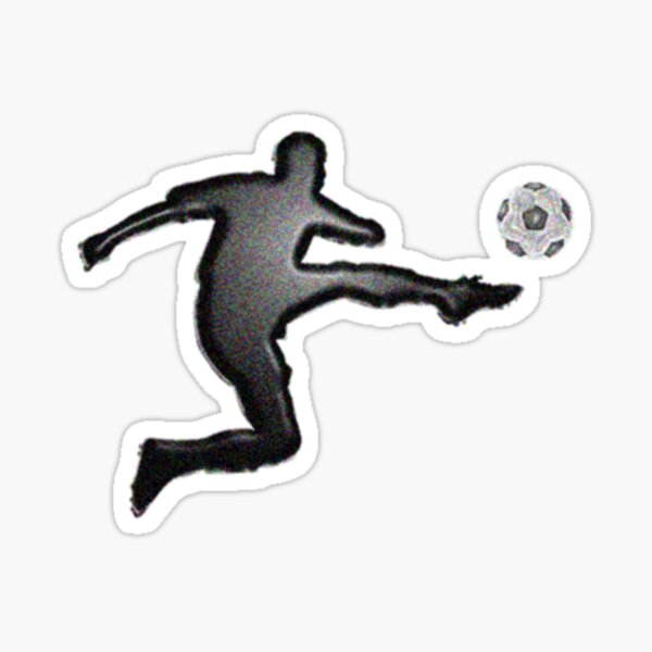 "Soccer Ball Kick" Sticker for Sale by MosesT-Shirts | Redbubble