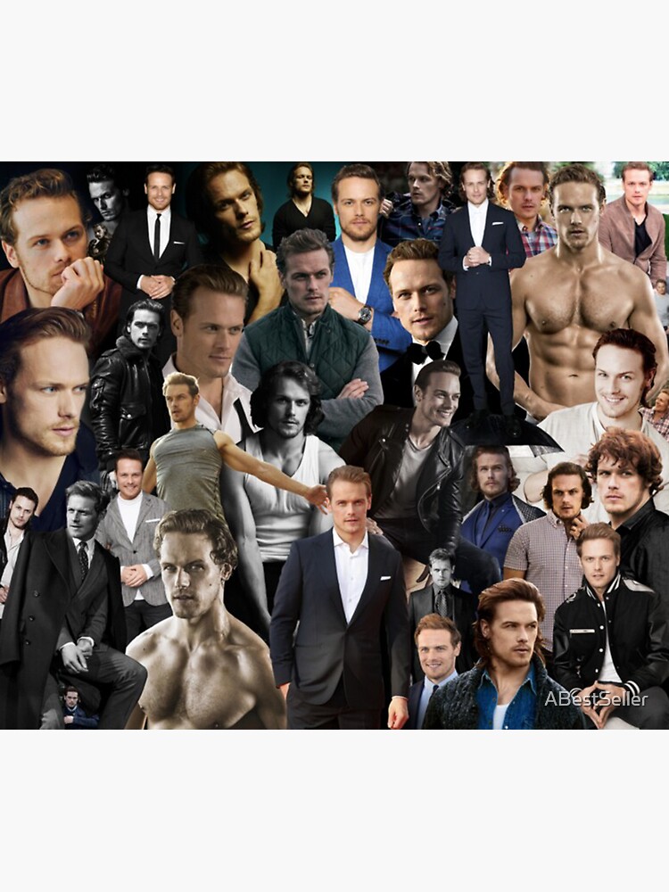 "Sam Heughan" Sticker by ABestSeller | Redbubble