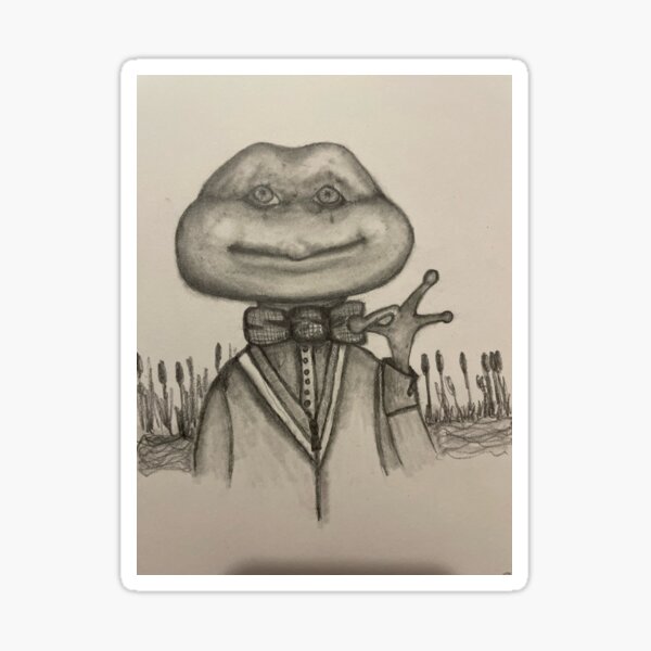 "Sr. Frog" Sticker by lesliewu10 | Redbubble