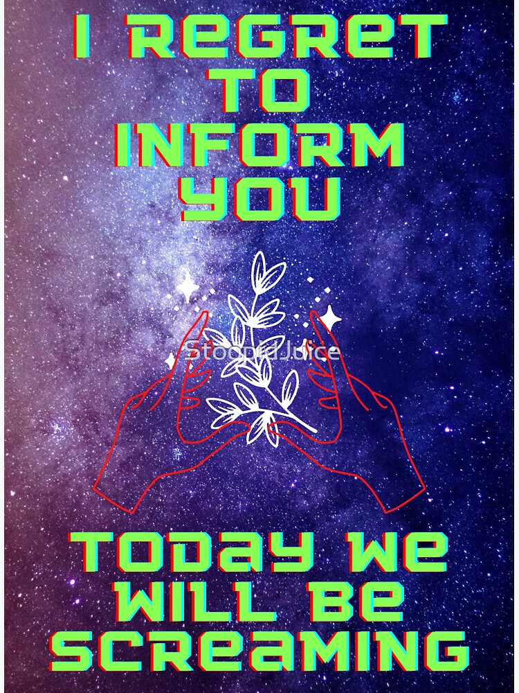 "Screaming" Sticker for Sale by StoopidJuice | Redbubble