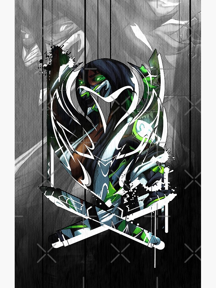 "Artist's Window - Jade - Raijuu" Poster for Sale by Xonaar17Art ...