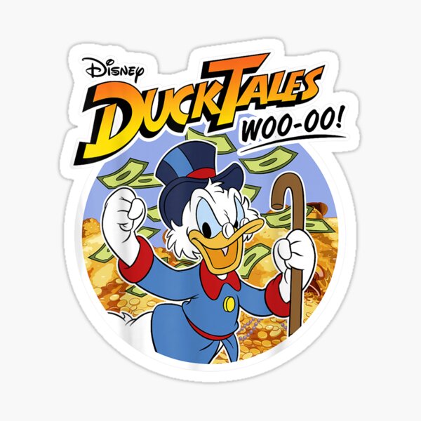 "Ducktales Wooo" Sticker for Sale by DonaldUS | Redbubble