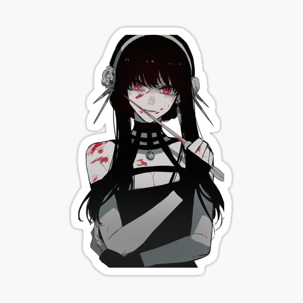 "Yor Briar" Sticker by wnhhi | Redbubble