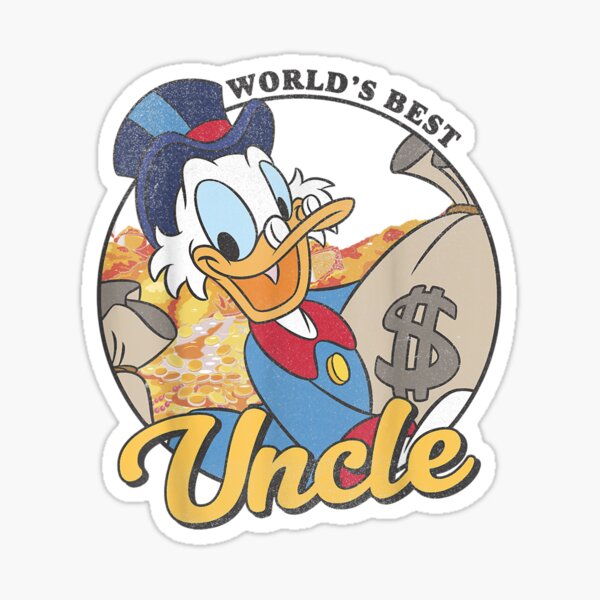 "Ducktales Mcduck Uncle" Sticker for Sale by DonaldUS | Redbubble