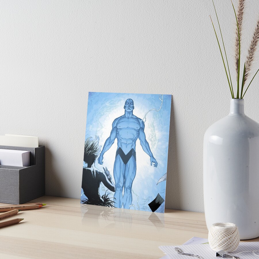  Doctor Manhattan Meme Template Art Board Print For Sale By 
