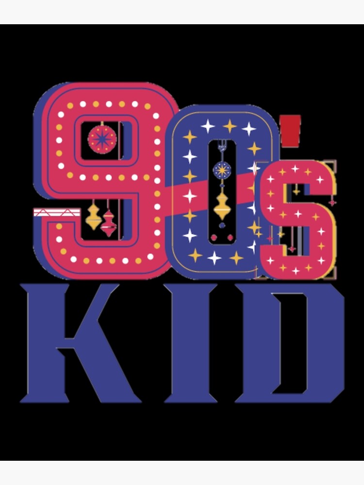 "90S KID 90S VIBE 90S COLLECTIONS" Poster for Sale by YonSaha | Redbubble