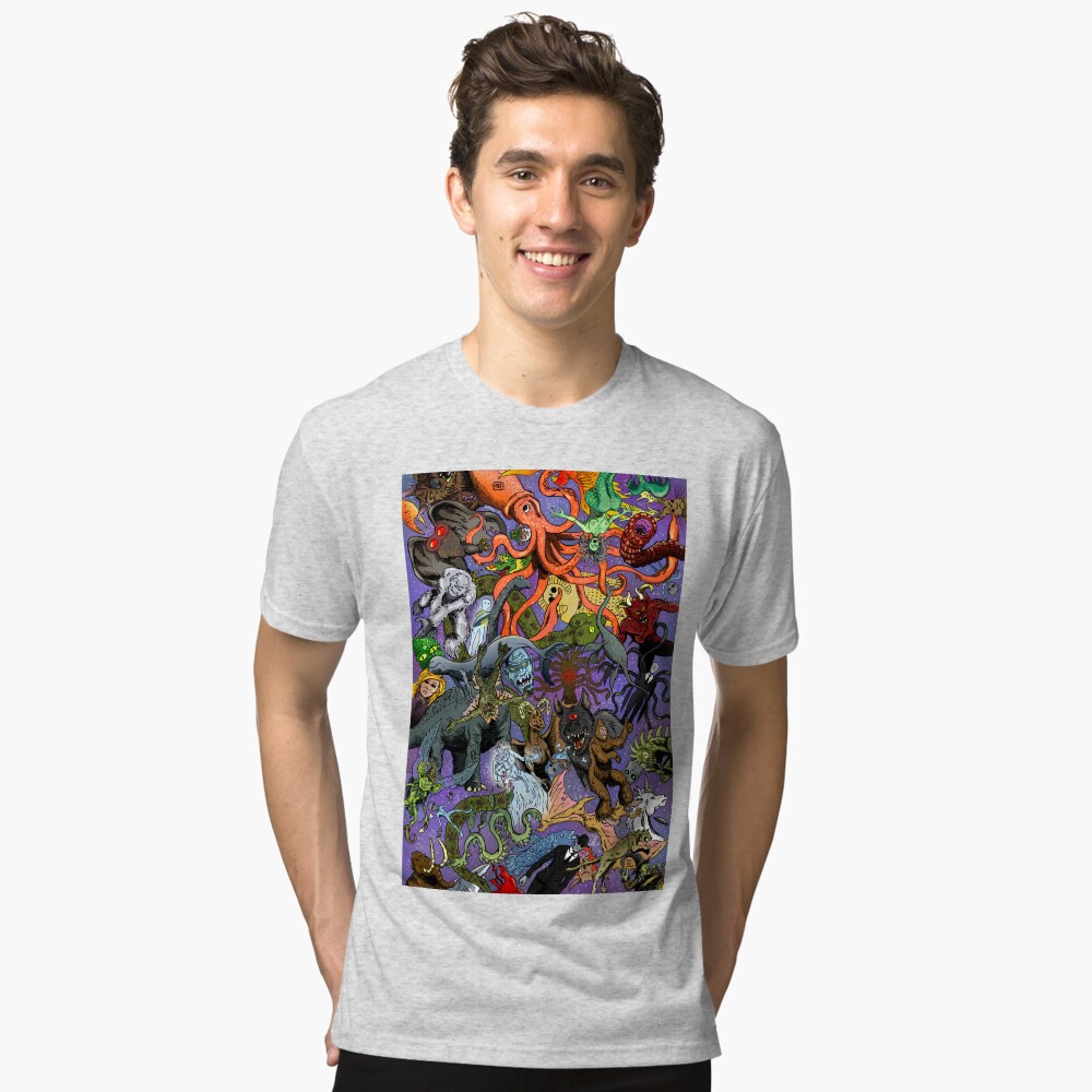 "Cryptid Creatures and Mysterious Monsters" Jigsaw Puzzle for Sale by ...