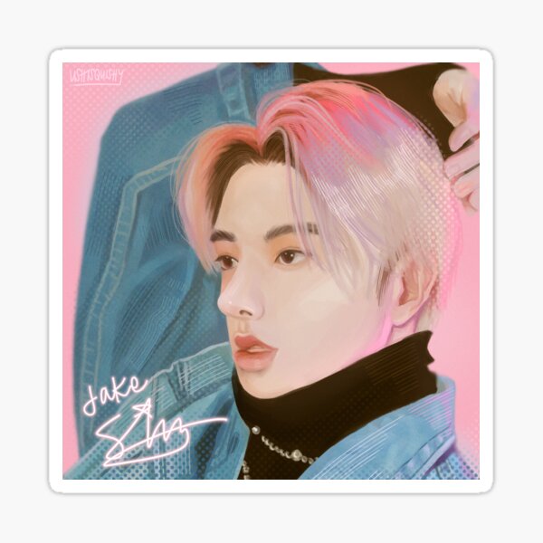 "Jake" Sticker for Sale by ushisquishy | Redbubble