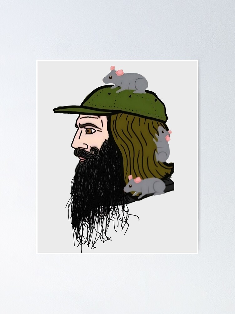 "Mountain Chad Forest Anon - Wojack Anon Meme" Poster by MarinaNikolaus ...